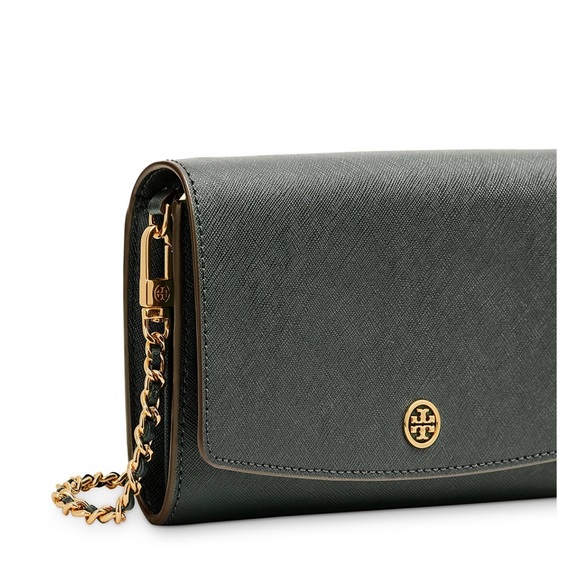 Tory Burch | Bags | Tory Burch Robinson Chain Wallet | Poshmark
